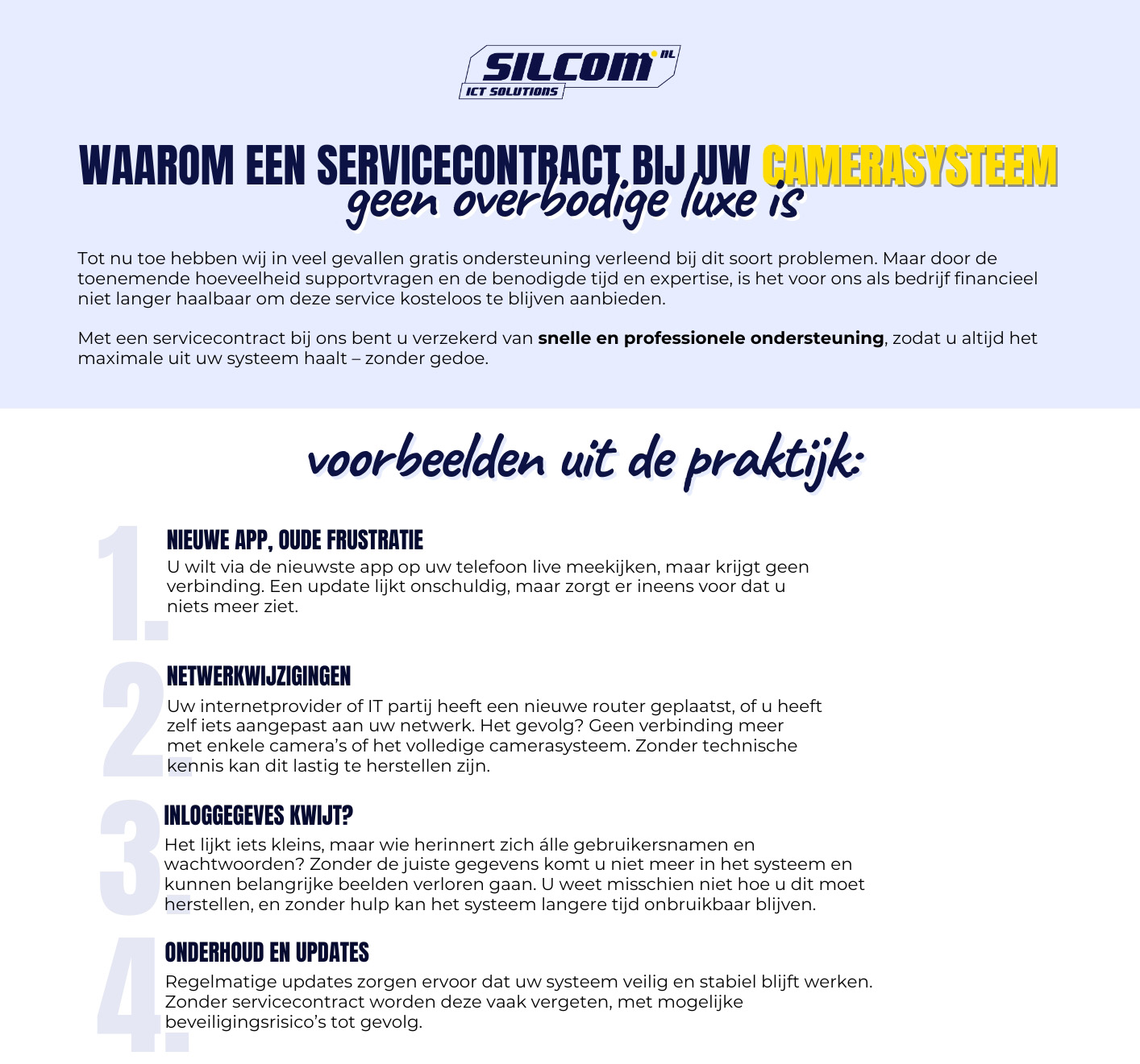Serviceabonnementen - SilCom